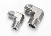 China 316 Stainless Steel 90 Degree Elbow Male NPT High Pressure Pipe Fitting 757 Bar 38mm for sale