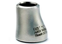 China ASTM A403 Stainless Steel Pipe Reducer 0.5 Inch 25mm Butt-Welded Concentric Eccentric for sale