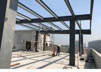 China Prefabricated Light Steel Structure Building Q235 Steel Beams Columns for Workshop Warehouse for sale