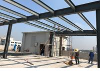 China Prefabricated Light Steel Structure Building Q235 Steel Beams Columns for Workshop Warehouse for sale