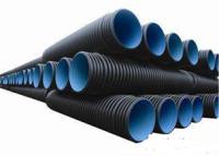 China SN4 18 Inch 1mm HDPE Double Wall Corrugated Pipe Wear Resistant Drainage for sale