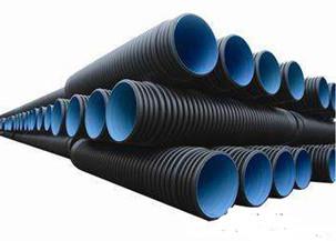 China SN4 18 Inch 1mm HDPE Double Wall Corrugated Pipe Wear Resistant Drainage for sale