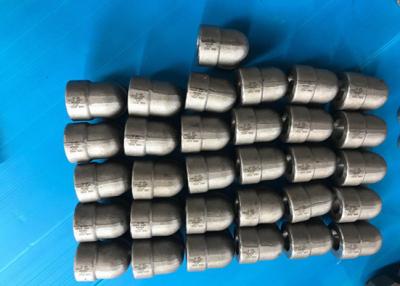 China MSS SP-97 Threaded Stainless Steel 1 Inch 3000LB 90 Degree Elbow Pipe Fitting for sale