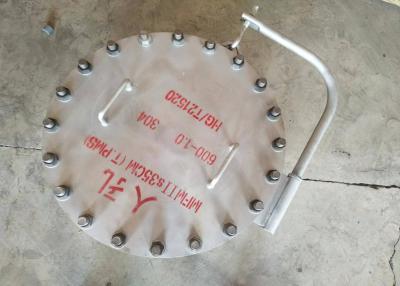 China Stainless Steel 304 Tank Top Manhole DN600 PN1.6 ASME Flange for Power Plant for sale