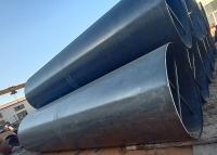 China ASTM A53 Grade B Longitudinal Welded Steel Pipe 60 inch x 0.412 inch WT 20 ft Length for sale