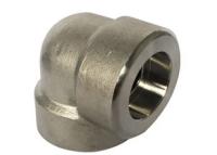 China 2500lbs Forged Pipe Fittings FF Facing Stainless Steel 90 Degree Elbow 1/2-48 Inch for sale