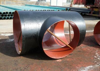 China ASME B16.9 L290 Pipeline Steel 36 Inch Sch XS Butt Welded Tee Large Diameter for sale