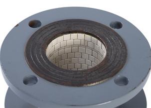 China Wear Resistant Seamless Carbon Steel Ceramic Lined Pipe 25mm OD for Industrial Conveying for sale