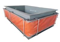 China Non-Metal Fabric Expansion Joint Compensator High Temperature 1200C for Power Plant Duct Systems for sale