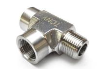China Ss304 Ss316 High Pressure 10000psi Threaded Pipe Tee for sale