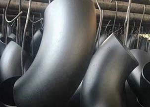 China Butt Welded Seam Welding Seamless Steel Pipe Bend for sale