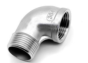 China Investment Casting Class 150lb Stainless Steel Elbow Fitting for sale