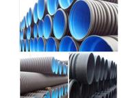 China DN160 8 Inch Double Wall Corrugated Hdpe Drain Pipe for sale