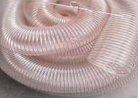 China Large Diameter Transparent Steel Wire Hose 5 to 10 Inch Pressure Resistant Wear Resistant PU Pipe for sale