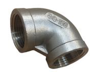 China Casting 150lb Stainless Steel Thread 304 Pipe Fittings Elbows for sale