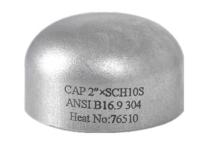 China ASME ANSI B16.9 S32205 2205 Super Duplex Stainless Steel Pipe Cap 1/2 to 48 Inch for sale