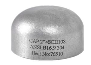 China ASME ANSI B16.9 S32205 2205 Super Duplex Stainless Steel Pipe Cap 1/2 to 48 Inch for sale