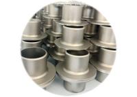 China ASTM B363 Titanium Stub End Lap Joint Flange Grade 2 DN15-1200 NPS 1/2-48 Sch5s for sale