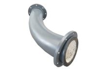 China Alumina Ceramic Lined Elbow Pipe ASTM A106 CE API Wear Resistant 600°C for sale