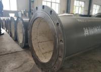 China Alumina Ceramic Lined Elbow Pipe ASTM A106 CE API Wear Resistant 600°C for sale