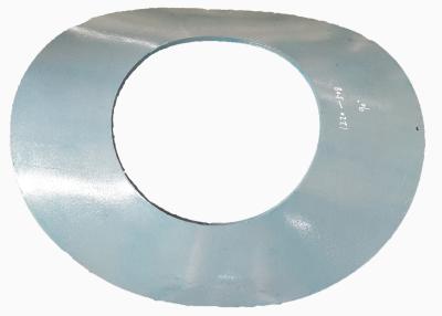 China Q245R DN1000 DN500 10mm Saddle Shaped Reinforcement Ring for Pressure Vessel for sale