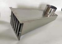 China 316 Stainless Steel Siphon Rainwater Bucket Side Drain Round Mouth 100mm for sale