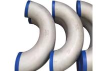 China 180 Deg Elbow XS 5 Inch DN125 Stainless Steel Pipe Bend Long Radius Butt Weld for sale