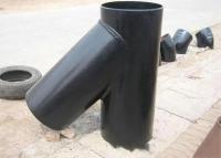 China A106B 30 Degree Y Shaped Oblique Pipe Fitting Tee Customizable Carbon Steel for sale