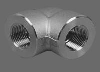 China Forged Alloy Steel 90 Degree Threaded Elbow 1/2 NPT 3000# A182 F11 ASME B16.11 for sale