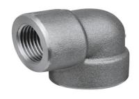 China Forged Alloy Steel 90 Degree Threaded Elbow 1/2 NPT 3000# A182 F11 ASME B16.11 for sale