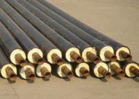 China Direct Buried Steel DN325 Polyurethane Foam Pipe for Hot and Chilled Water for sale