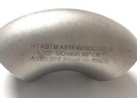 China ASME B16.28 ASTM A815 Duplex 2507 WPS32750 Stainless Steel Elbow Pipe Fittings 1/2-24 Inch for sale