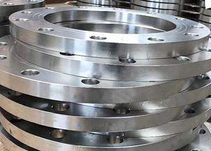 China ASTM A105 Carbon Steel Forged Pipe Flange 150LB 300LB 600LB PN10 PN16 PN25 for sale