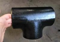 China ASTM A234 WPB Carbon Steel Butt Weld Pipe Tee SCH40 DN50 Straight Reducing for sale