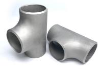 China ANSI B16.9 S2205 Duplex Stainless Steel Tee Sch 40S 3 Inch High Temperature Resistant Pipe Fitting for sale