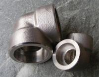 China 6000LB 90 Degree Elbow Carbon Steel Socket Weld Fitting Female Thread 1/2 Inch for sale