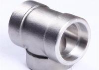 China 3000lbs Socket Weld Tee Carbon Steel Pipe Fitting A105 Forged for sale