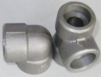 China Forged Socket Weld Pipe Fittings ASME B16.11 ASTM A105 1/2-4 Inch 3000 LBS for sale