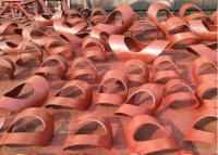 China Arc Carbon Steel Spray Paint Reinforcement Ring for Tank Opening Pipeline 8mm Thickness for sale