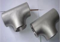 China Super Duplex Stainless Steel Pipe Tee UNS S32750 S31803 ASME B16.9 1-48 Inch Seamless for sale