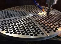China Custom Pressure Vessel Tube Plate 316L 304 Baffle Plate Drawing Max Dia 8600mm for sale