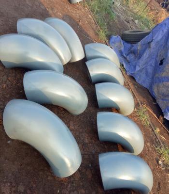 China ASME B16.9 2205 Duplex Steel Elbow Pipe Fittings 21% Chromium 2.5% Molybdenum for sale