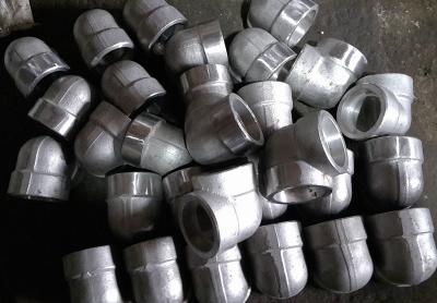 China High Pressure Socket Weld Elbow Stainless Steel 304 316L 3000LB 6000LB for sale