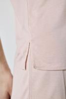 China Pink Silk Sleepwear 100% Mulberry XS - XL Size Women'S Custom Pajama Set for sale