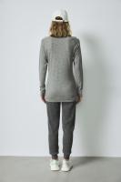 China Grey Merino Wool Thermals Base Layer Wool Long Sleeve Shirt Women'S Jogger Pants for sale
