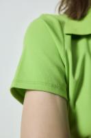 China OEM ODM Basic Tops Green Short Sleeve Polo Shirt Slim Fit  White Wide Leg Cargo Pants for sale