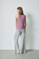 China Front Twisted Layering Vest Versatile Modal Vest Top Lattering Twist 21cm 22cm for sale