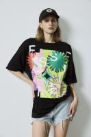 China Oversized Basic Tank Top Black Graphic OEM ODM Streetwear T-Shirt for sale