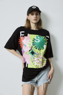 China Oversized Basic Tank Top Black Graphic OEM ODM Streetwear T-Shirt for sale