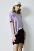 China 96 - 112cm Basic Tops Oversized Lilac  Snake Graphic Tee Biker Short Set 2 Piece for sale